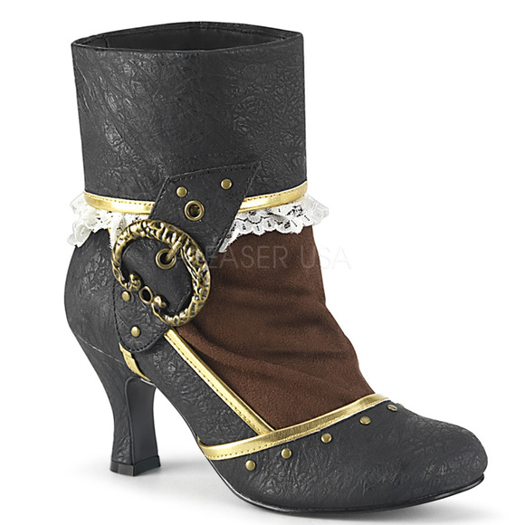 Shoes | Pirate Wench Costume High Heel Ankle Boots | Poshmark